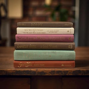 Fall/ Earthy Toned Book Stack, Theme Books, Decorative Books, Book Set ...