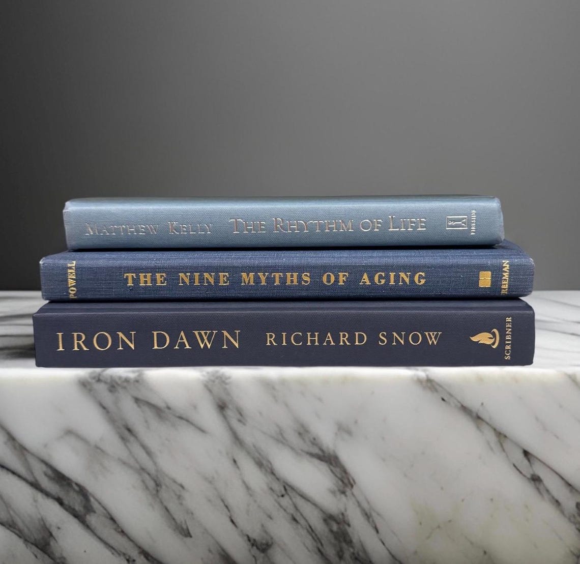 Blue Book Stack, Books, Themed Books, Decorative Books, Book Set, Home ...