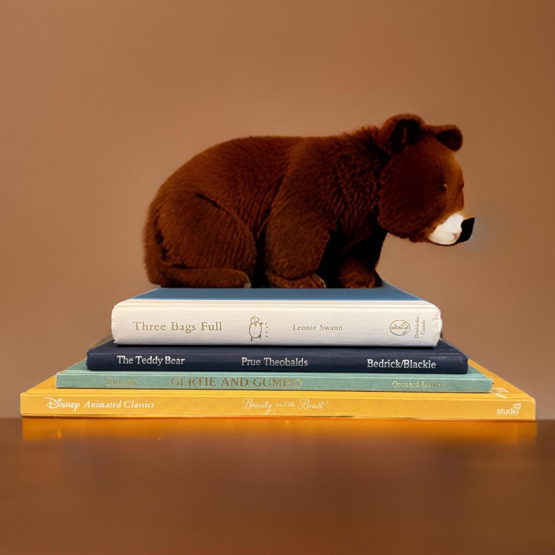 Set of 4 Beautiful Children’s Book Stack for a Nursery or Little Kids ...