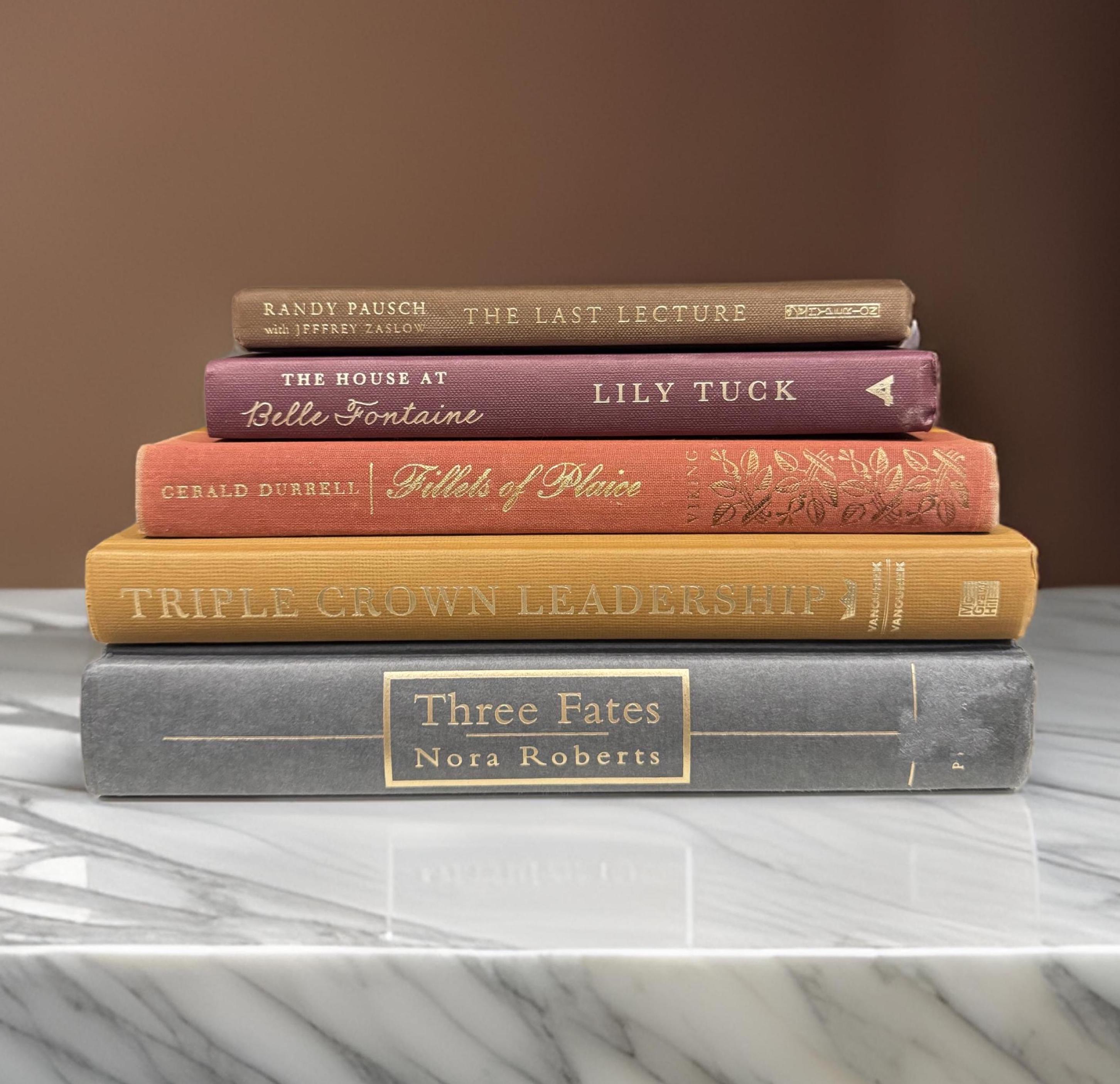 Fall/ Earthy Toned Book Stack, Theme Books, Decorative Books, Book Set ...