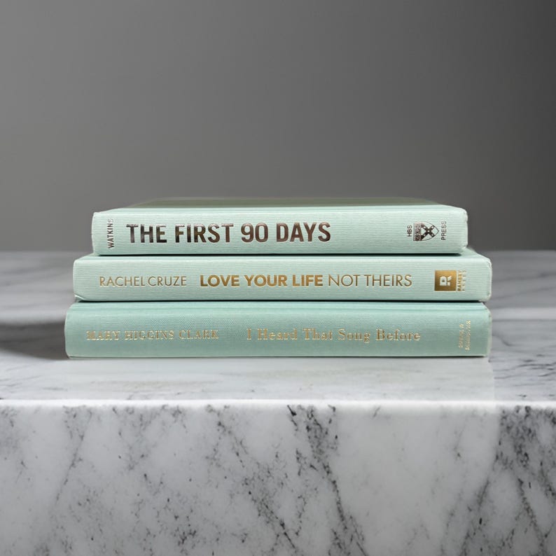 Blue Book Stack, Books, Themed Books, Decorative Books, Book Set, Home ...