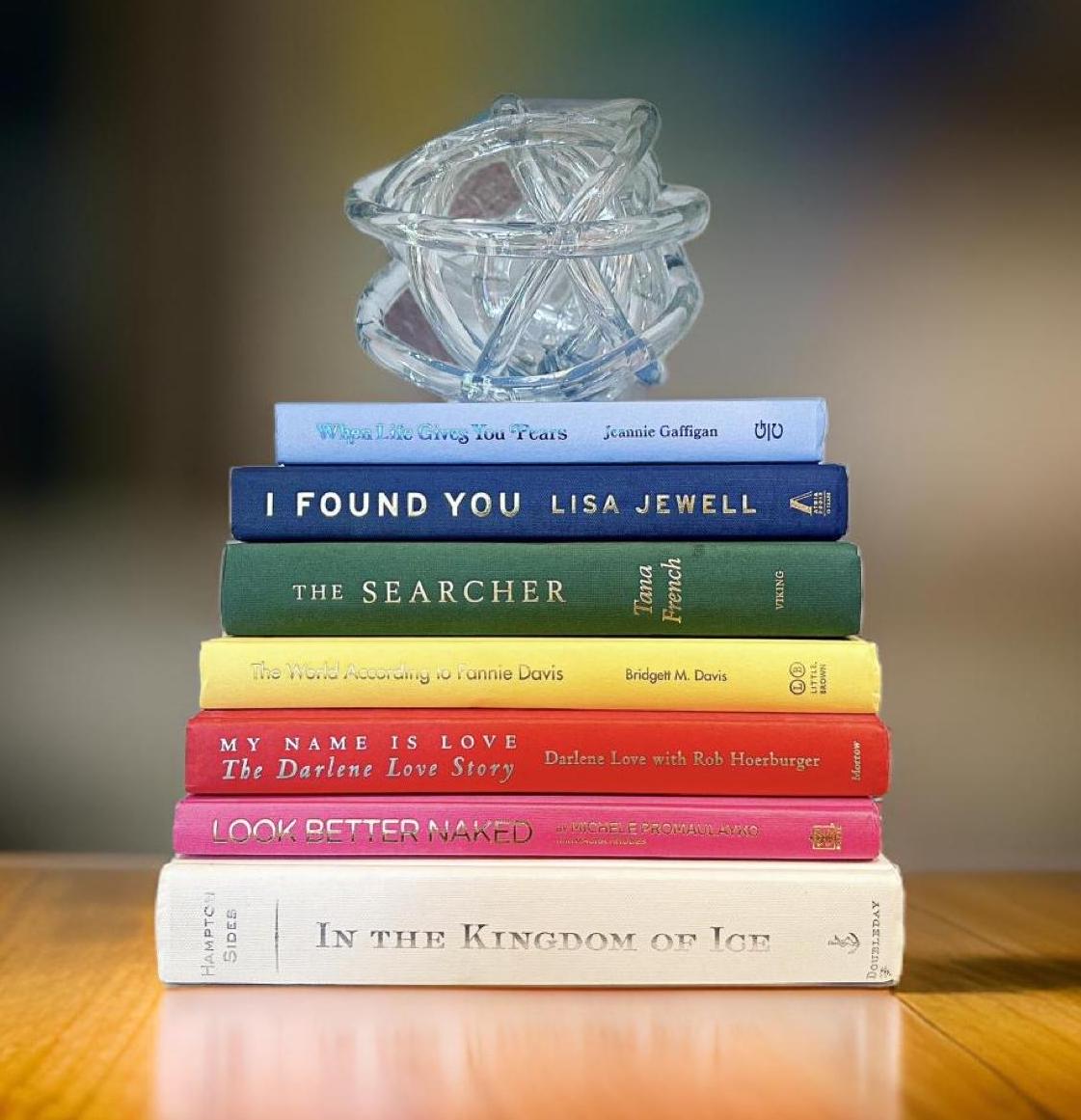 Rainbow Color Book Stack, Colorful Book Stack, Books, Themed Books ...