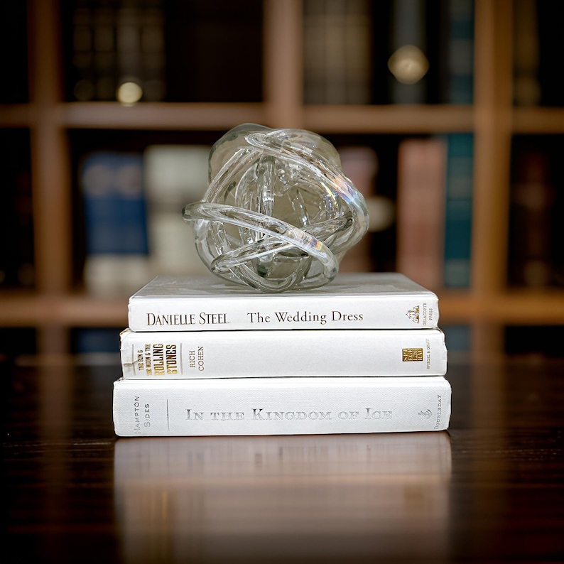 White Book Stack, Books, Themed Books, Decorative Books, Book Set, Home ...