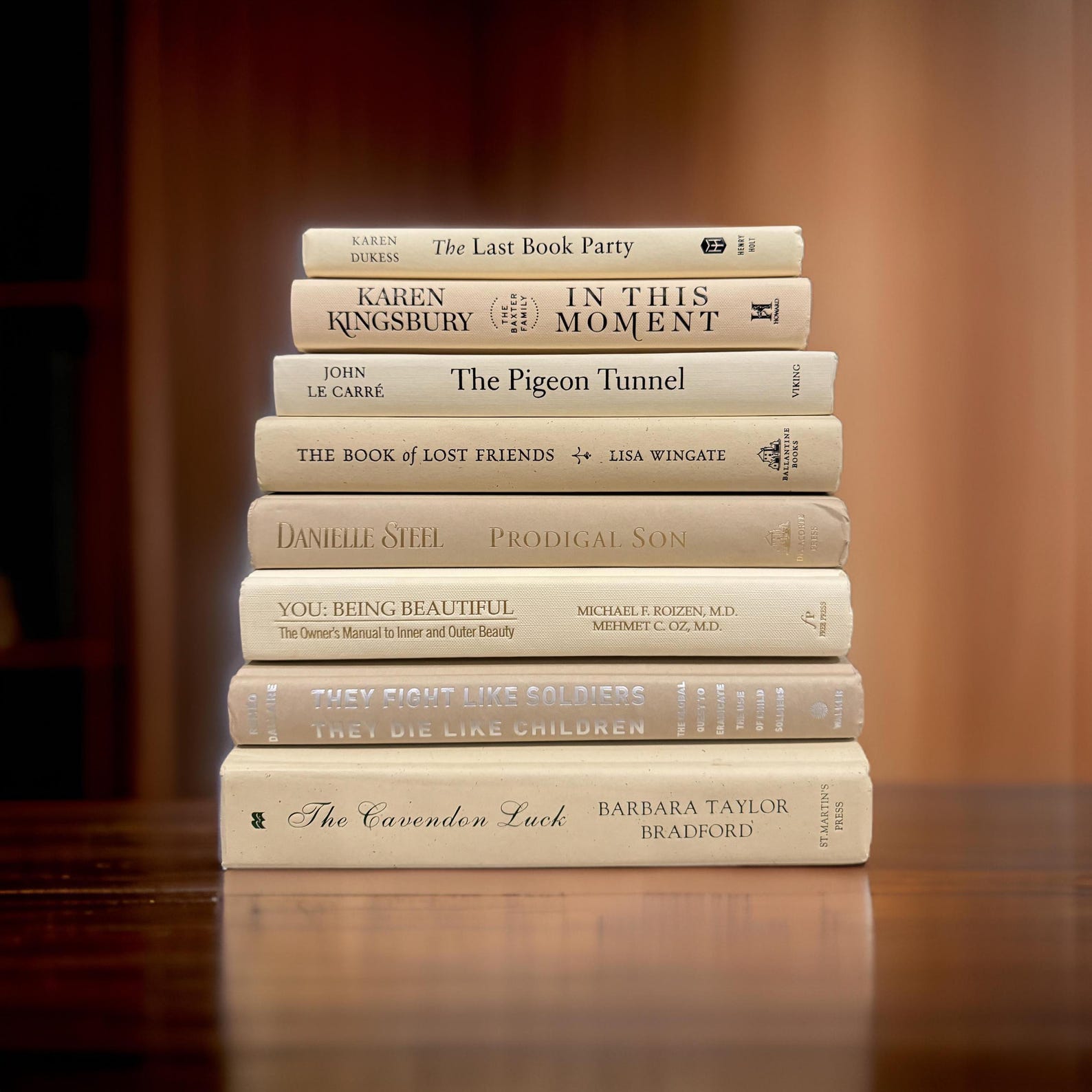 Neutral Book Stack, Books, Themed Books, Decorative Books, Book Set ...