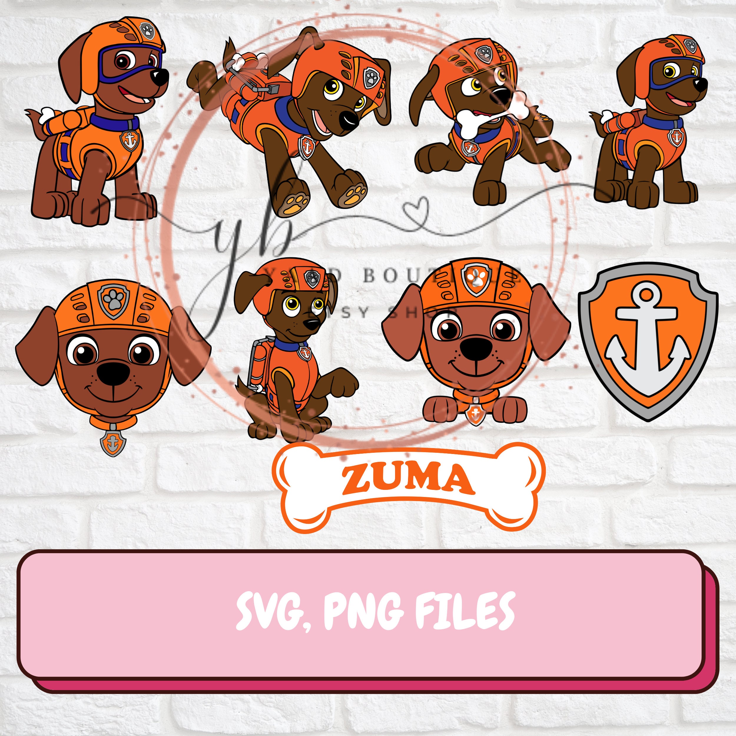 Zuma Patrol PNG, SVG - Etsy Australia
