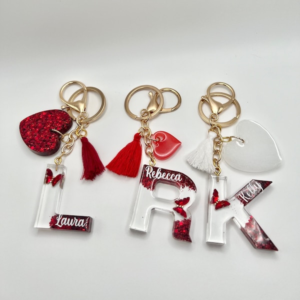 Resin Keychain - Etsy