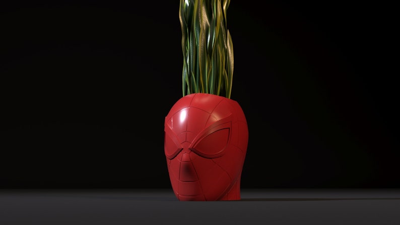 Spider Man Planter Succulent Planter Pot Marvel Geeky Gift - Etsy