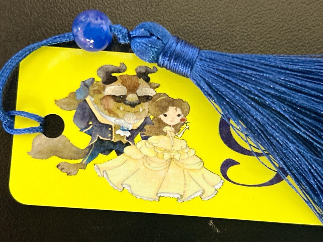 Beauty and the Beast Metal Bookmark, Cute Fairytale Handmade Bookmark ...