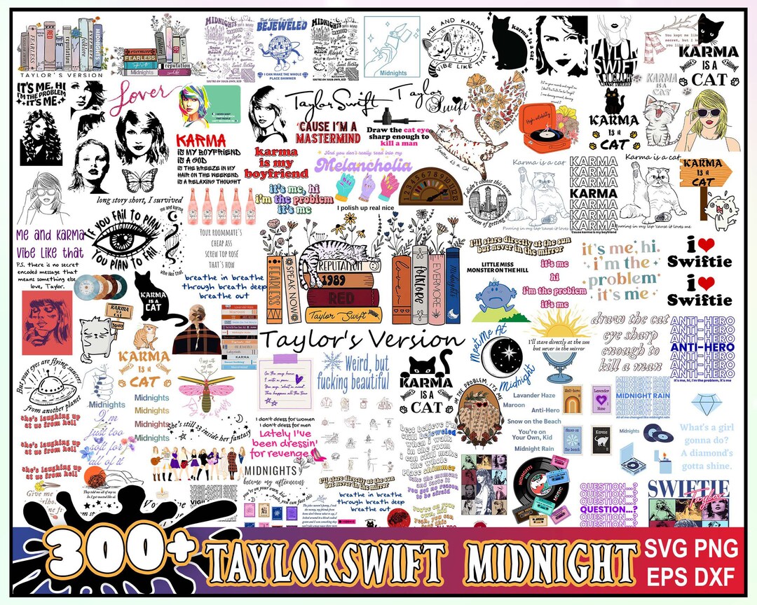 Taylor Bundle SVG, Swiftie SVG, in My Swiftie Era Svg, Swiftie Era Svg ...