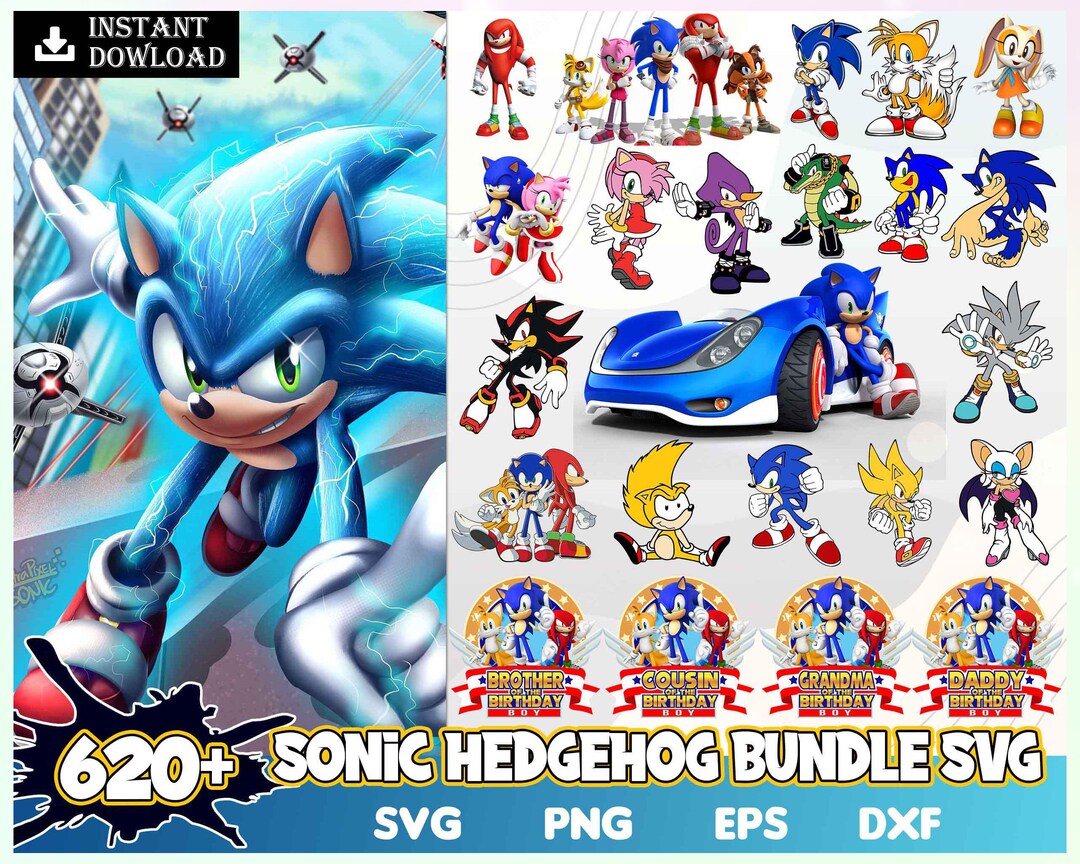 Sonic the Hedgehog, Sonic the Hedgehog Svg, Sonic Svg, Hedgehog Svg ...