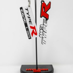 Honda Type R Badge Style Keychain - Etsy