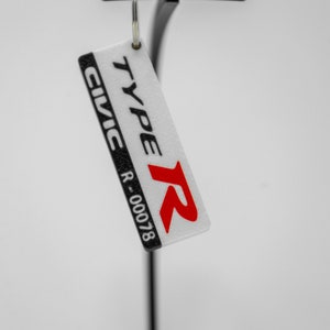 Honda Type R Badge Style Keychain - Etsy