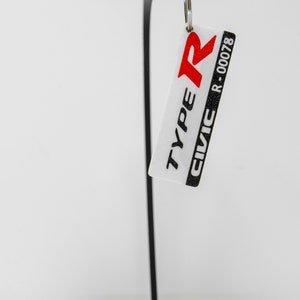 Honda Type R Badge Style Keychain - Etsy