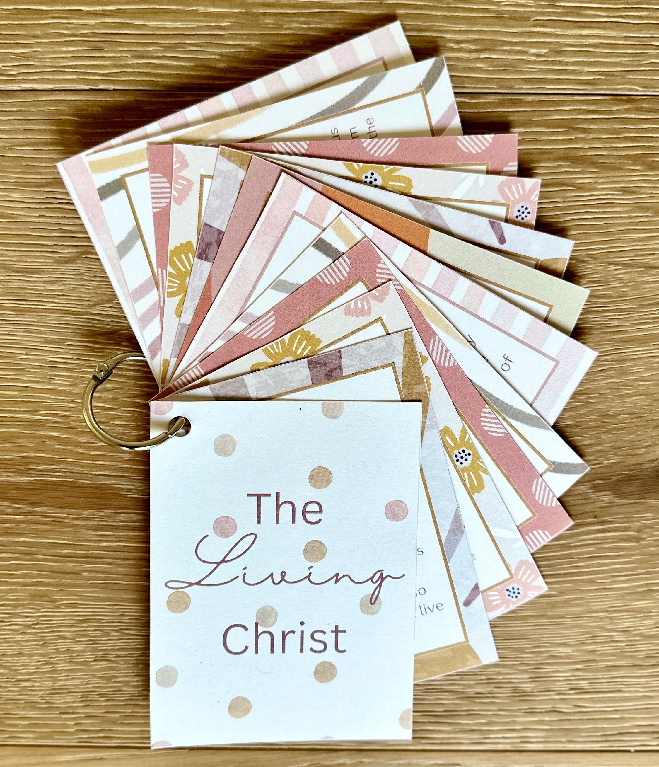 The Living Christ Memorization Cards - Instant Download/printable - Etsy
