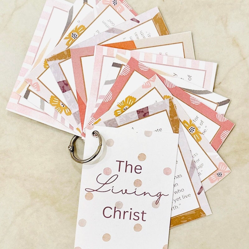 Living Christ Memorizing - Etsy