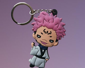 Jujutsu Kaisen Group Keychain JJK Anime Merch Charm - Etsy