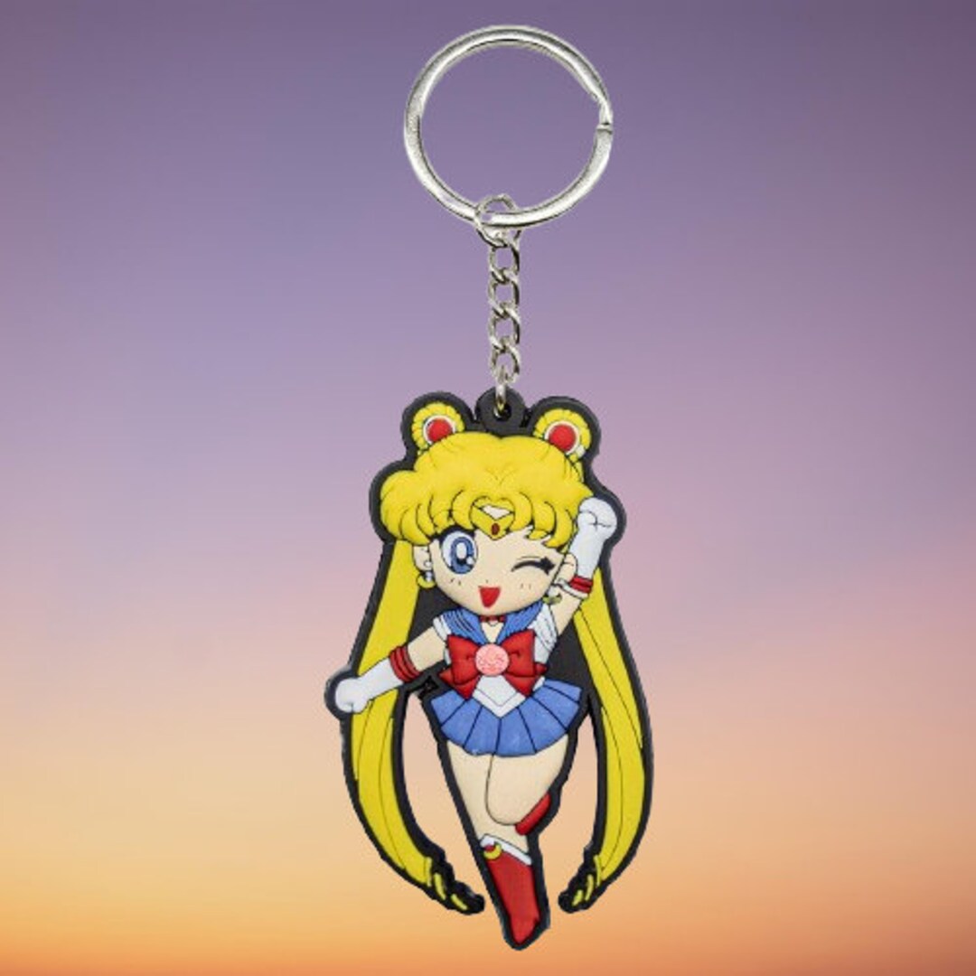 Sailor Moon Usagi Tsukino Keychain Backpack Car Charm - Etsy