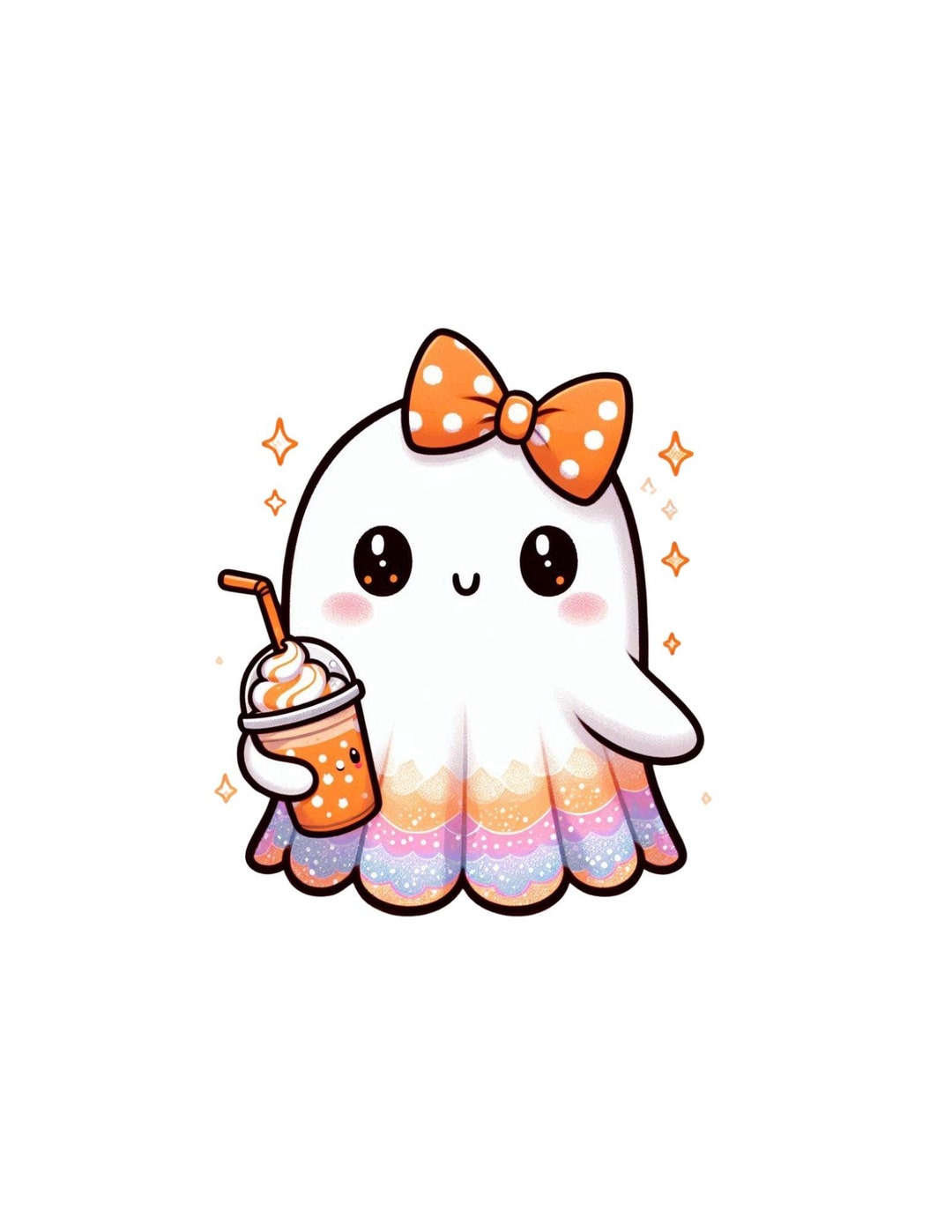 Fall Ghost Png-cute Fall Ghost Png-halloween Coffee Png-coffee Lover ...