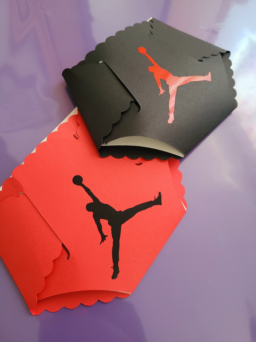 6 Baby Diaper Invitations-jordan Baby Shower-jumpman Invite-jumpman ...
