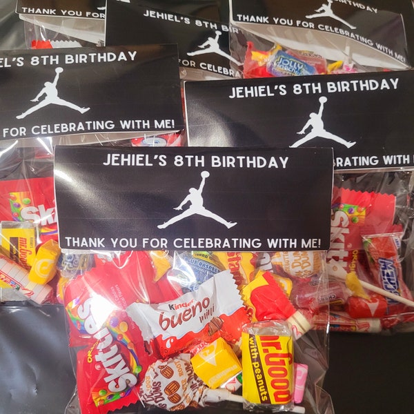 Jordan Party Favors - Etsy