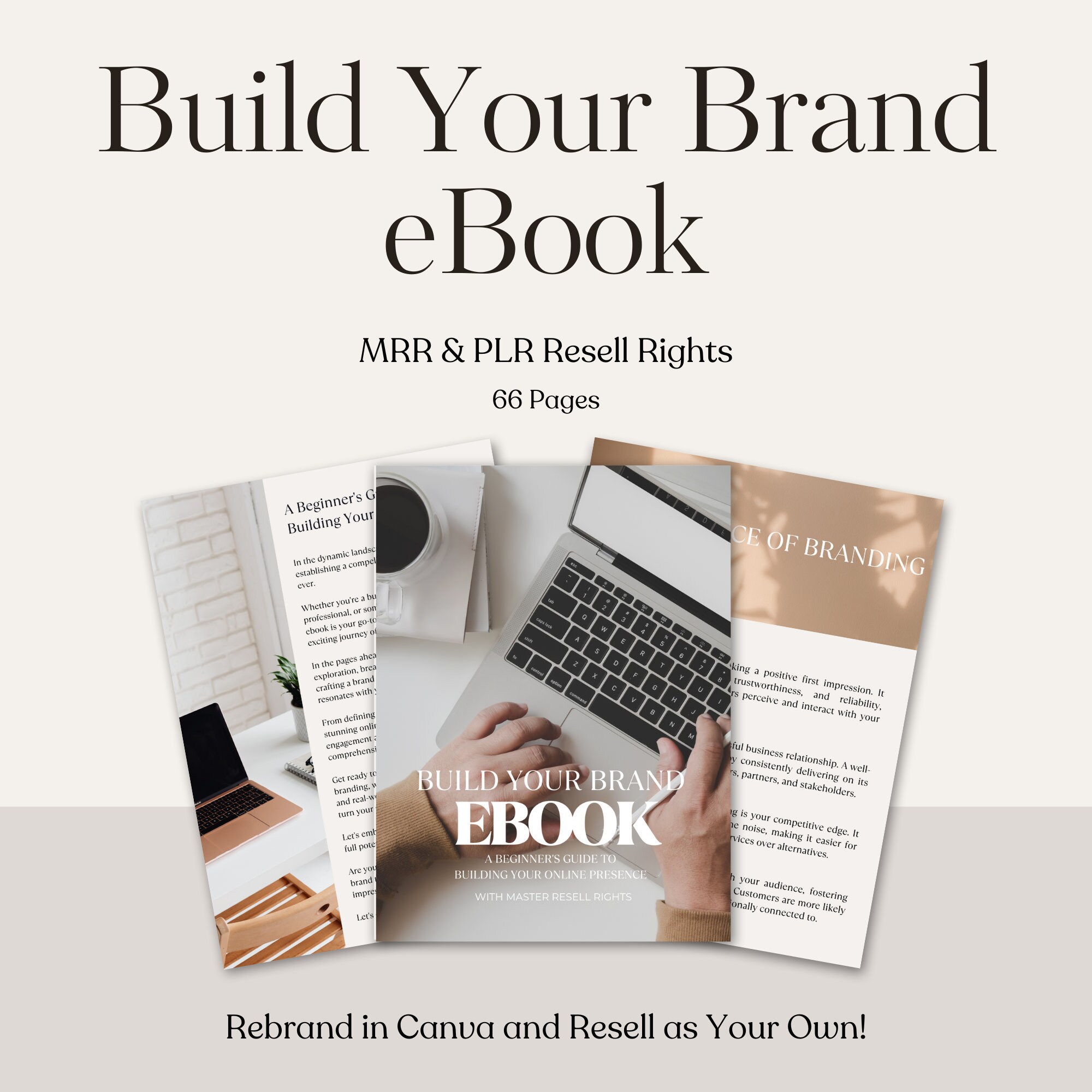 Brand Building Ebook: MRR & PLR Resell Rights (digital Download) - Etsy