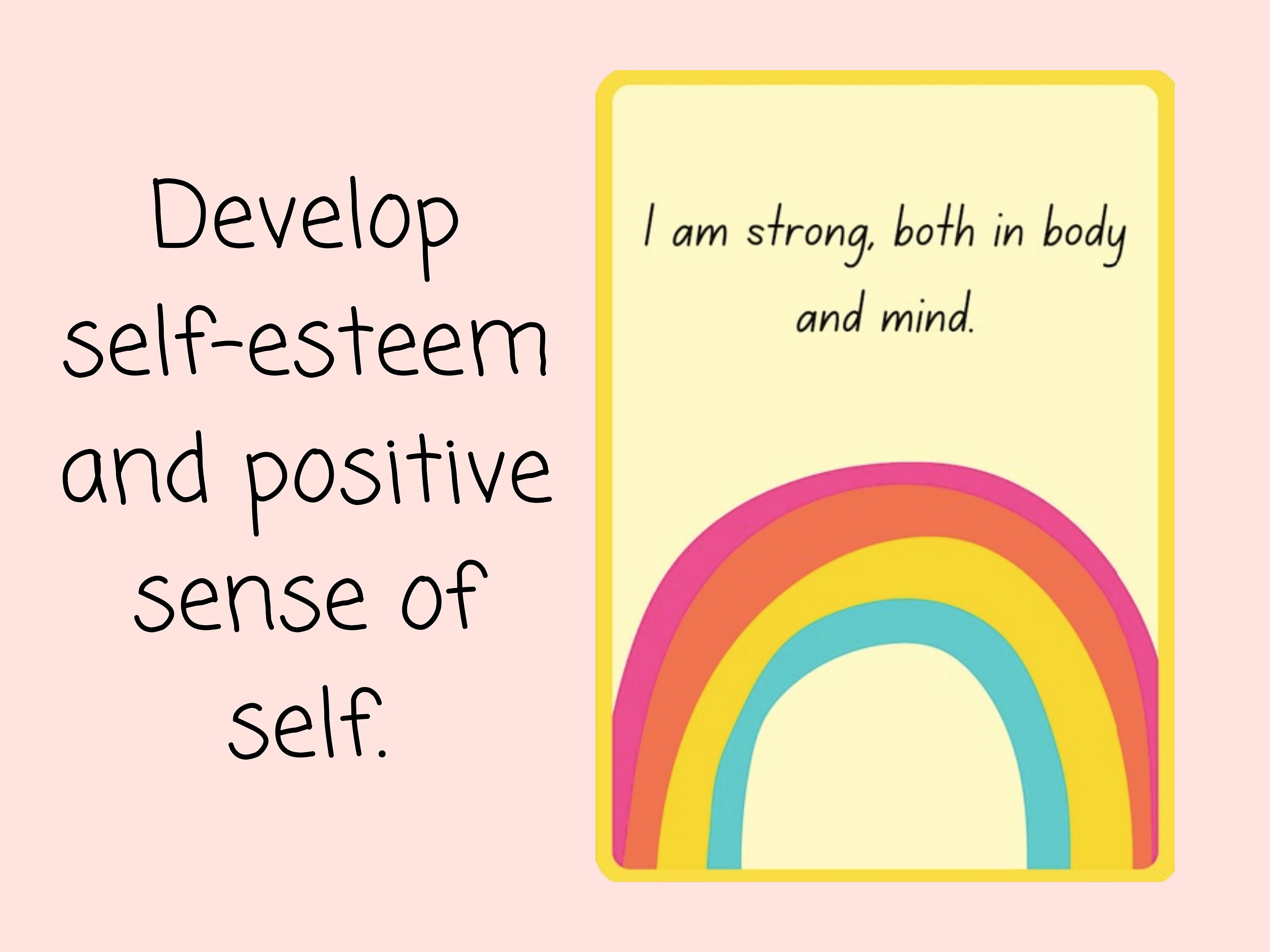 Kids Daily Rainbow Affirmation Cards | Positivity Cards | 40 Printable ...