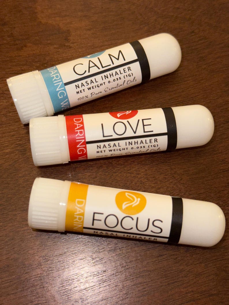 Aromatherapy Nasal Inhalers 3sticks / Pack - Etsy