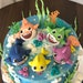 Baby Shark Cake Decoration Set - Etsy