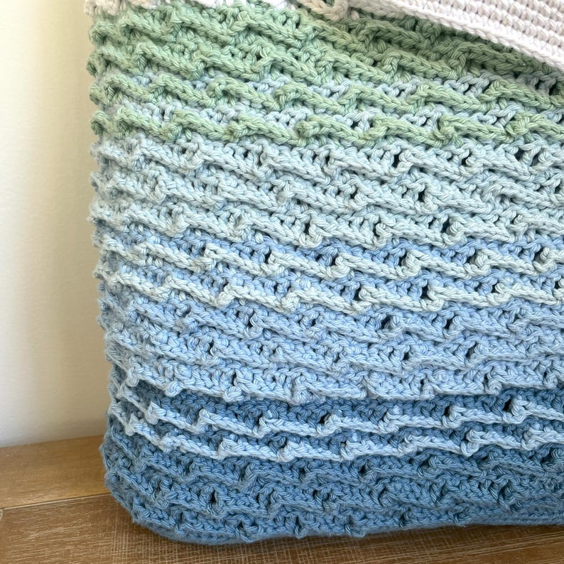 Whispering Waves Tote Bag Crochet Pattern (digital Pattern Only) [beach ...