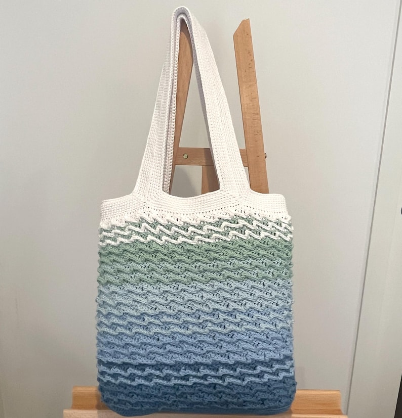 Whispering Waves Tote Bag Crochet Pattern (digital Pattern Only) [beach ...