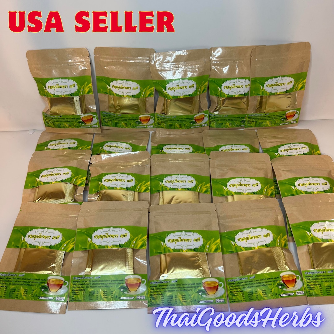 20 Packs of Thai Herbal Tea 100 Tea Bags - Etsy