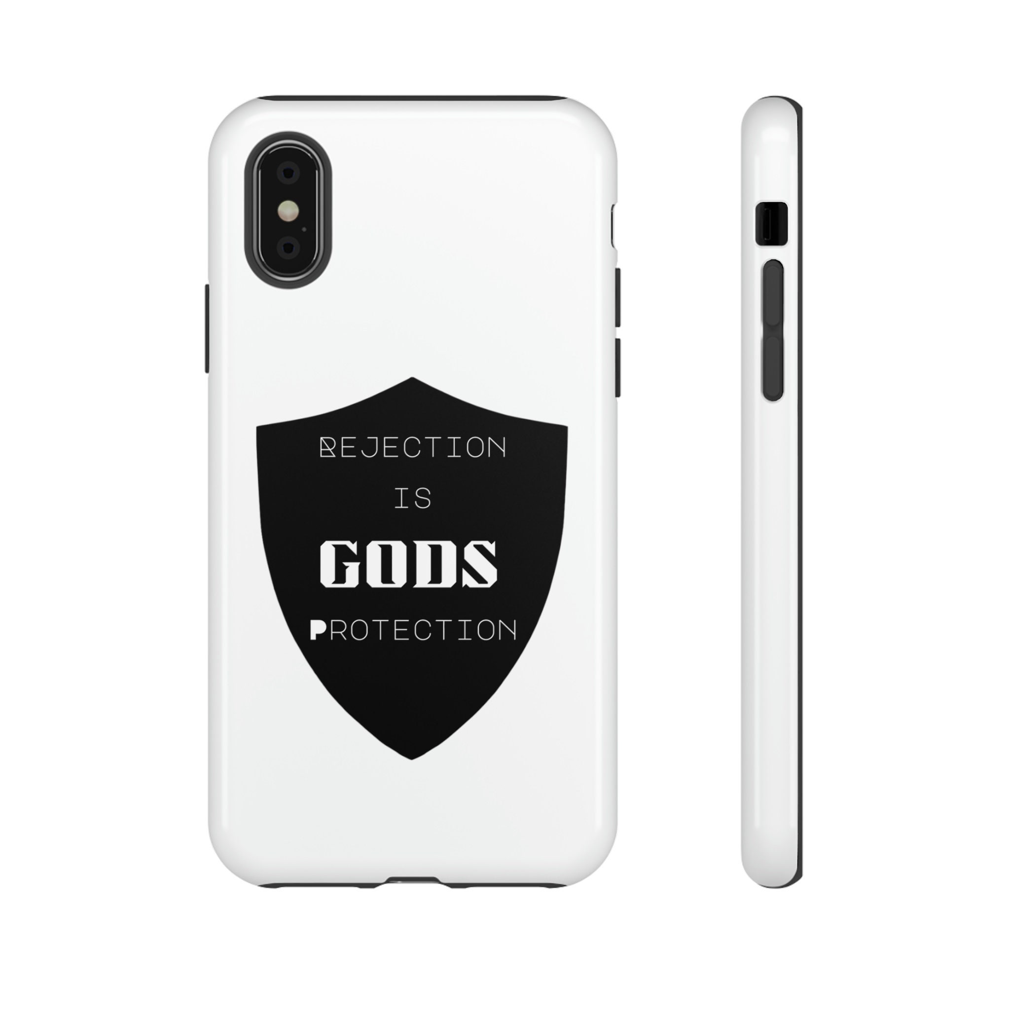 Rejection is Gods Protection Tough Phone Cases - Etsy