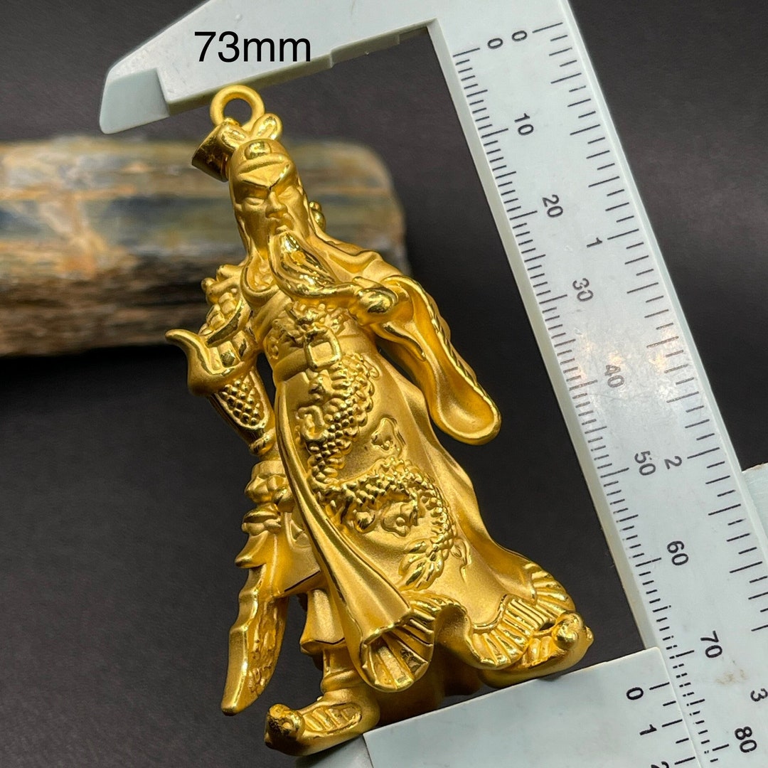 Eastern Regent: 24K Real Gold Pendant 24k 9999 Gold Charm Pendant ...