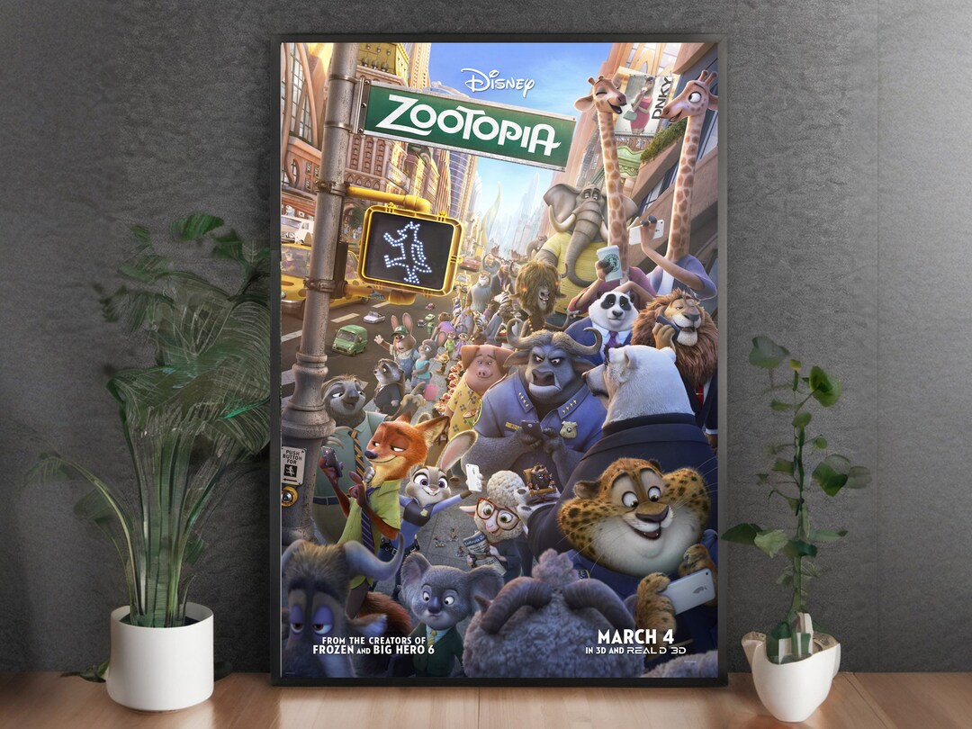 Zootopia_movie Posters, Decorative Paintings, Poster Design, Movie ...