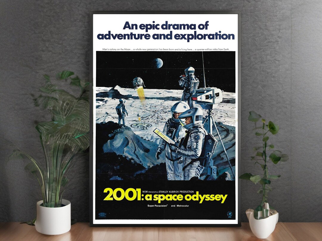 2001 A Space Odyssey_movie Posters, Decorative Paintings, Poster Design ...