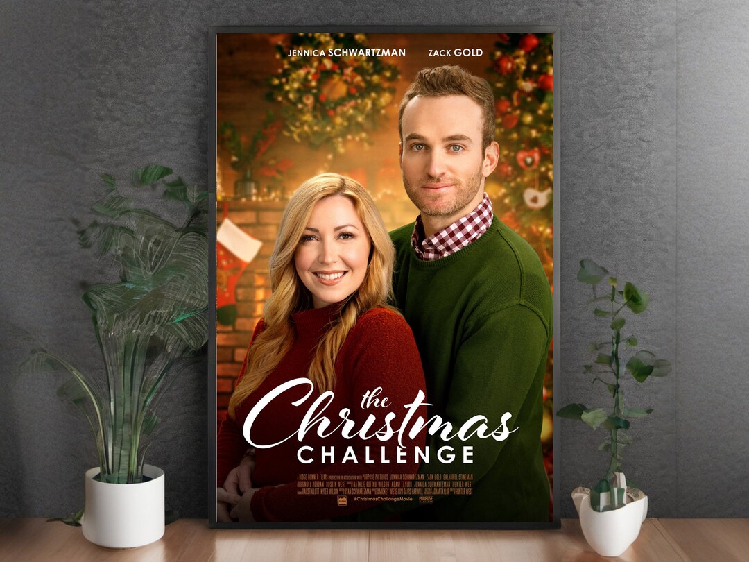 The Christmas Challenge_movie Posters, Decorative Paintings, Poster ...