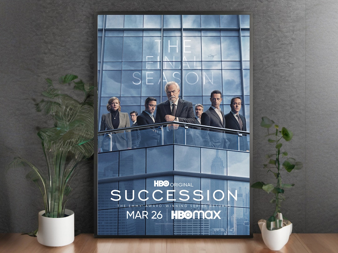 Succession Season 4_movie Posters, Decorative Paintings, Poster Design ...