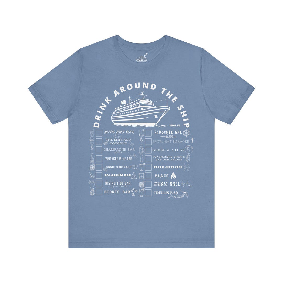 Oasis of the Seas - Drink Around the Ship - Bar Crawl - Cruise Party T ...