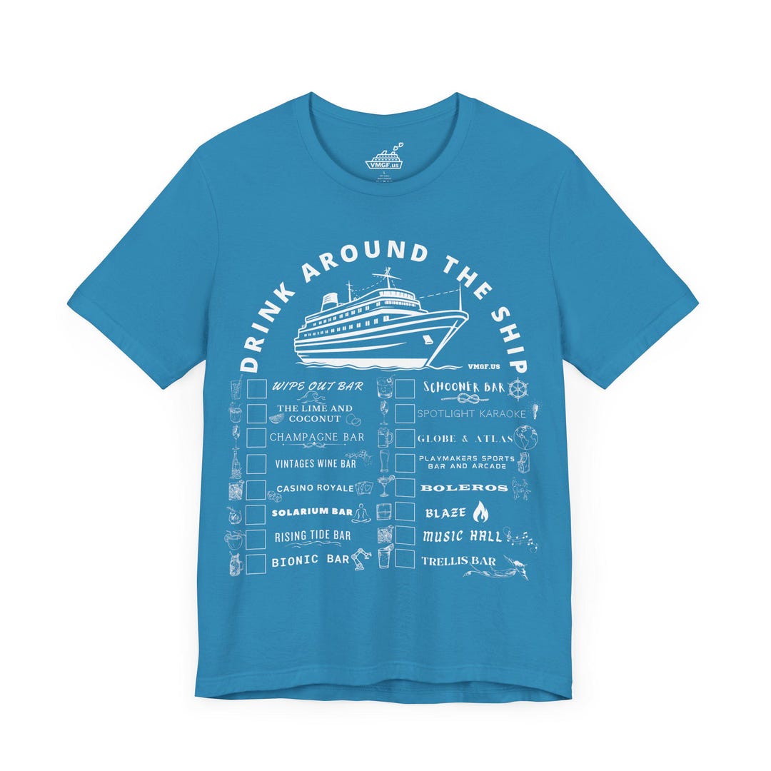 Oasis of the Seas - Drink Around the Ship - Bar Crawl - Cruise Party T ...