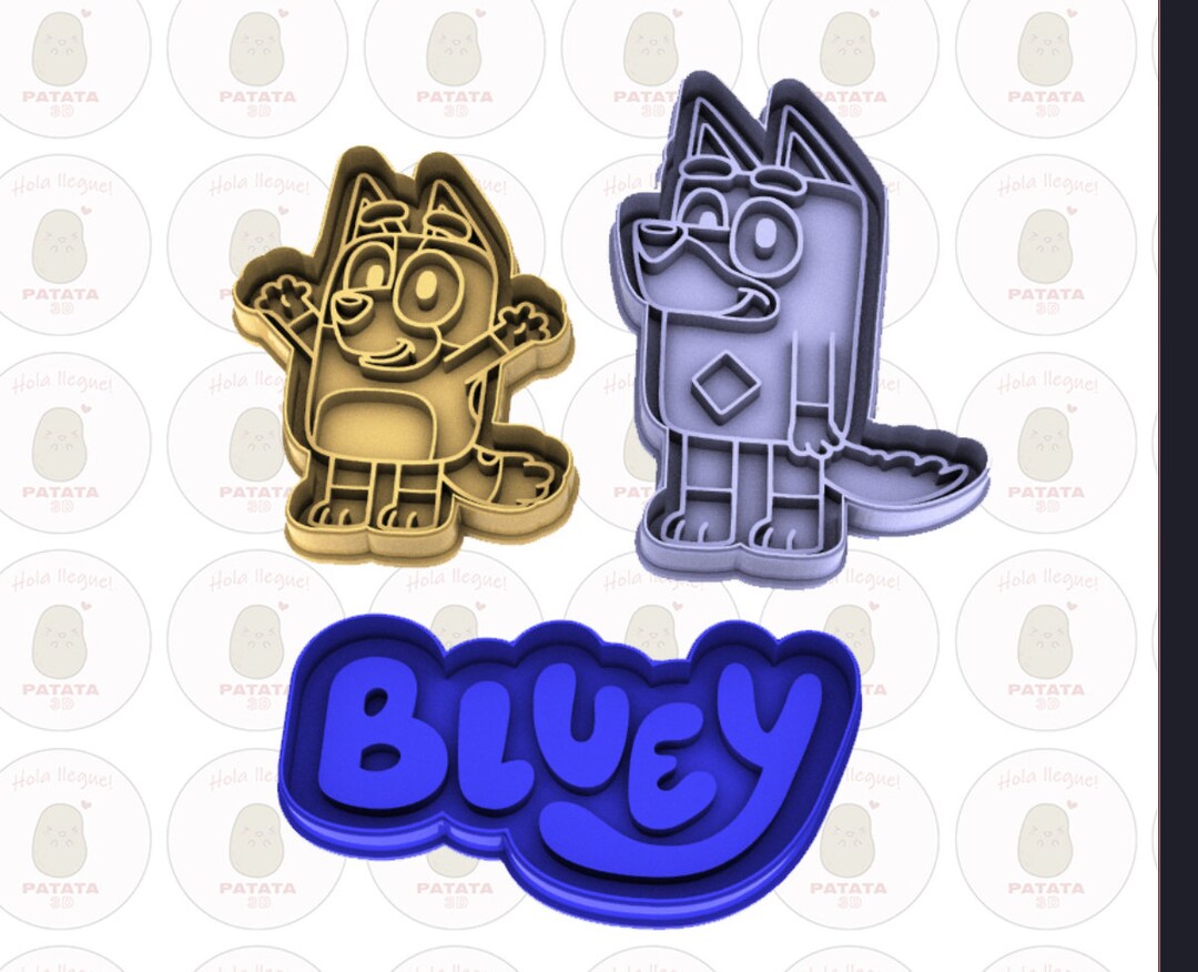 Bluey Cookie Cutter Set - Etsy