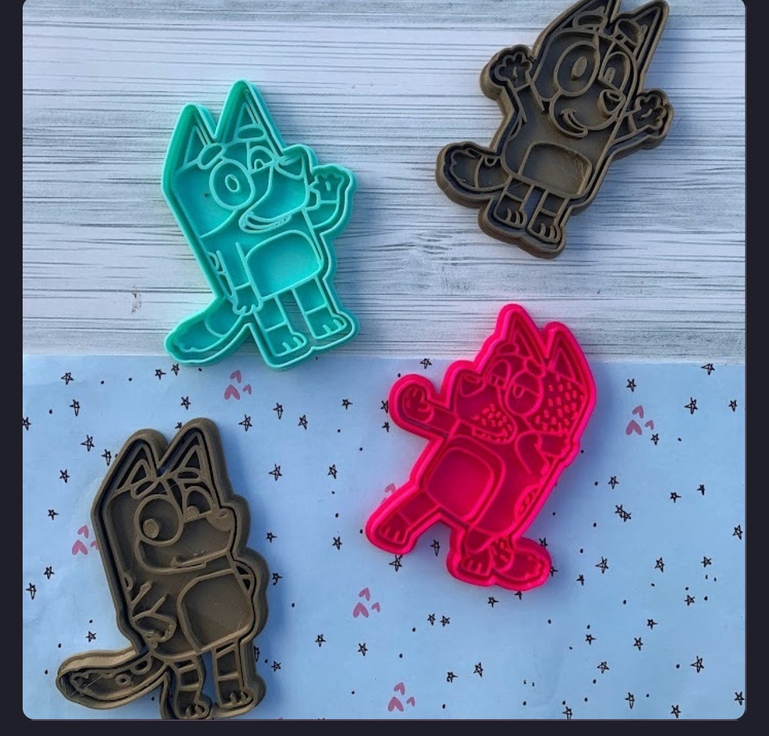 Bluey Cookie Cutter Set 18526 - Etsy