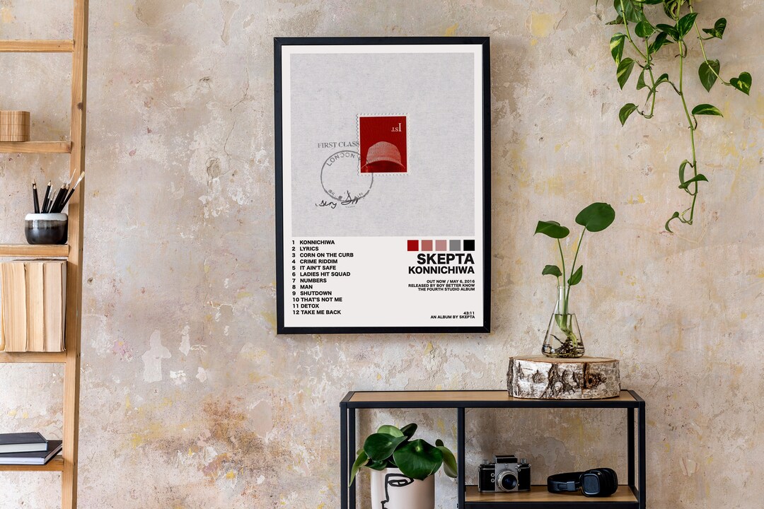 Skepta Konnichiwa Poster Album Cover Wall Art - Etsy