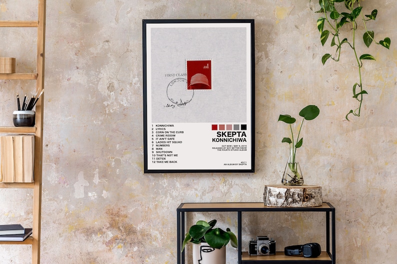 Skepta Konnichiwa Poster Album Cover Wall Art - Etsy