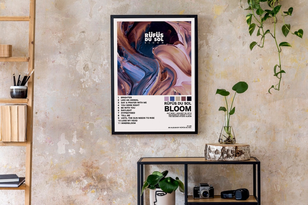 Rüfüs Du Sol Bloom Album Cover Wall Art - Etsy Australia