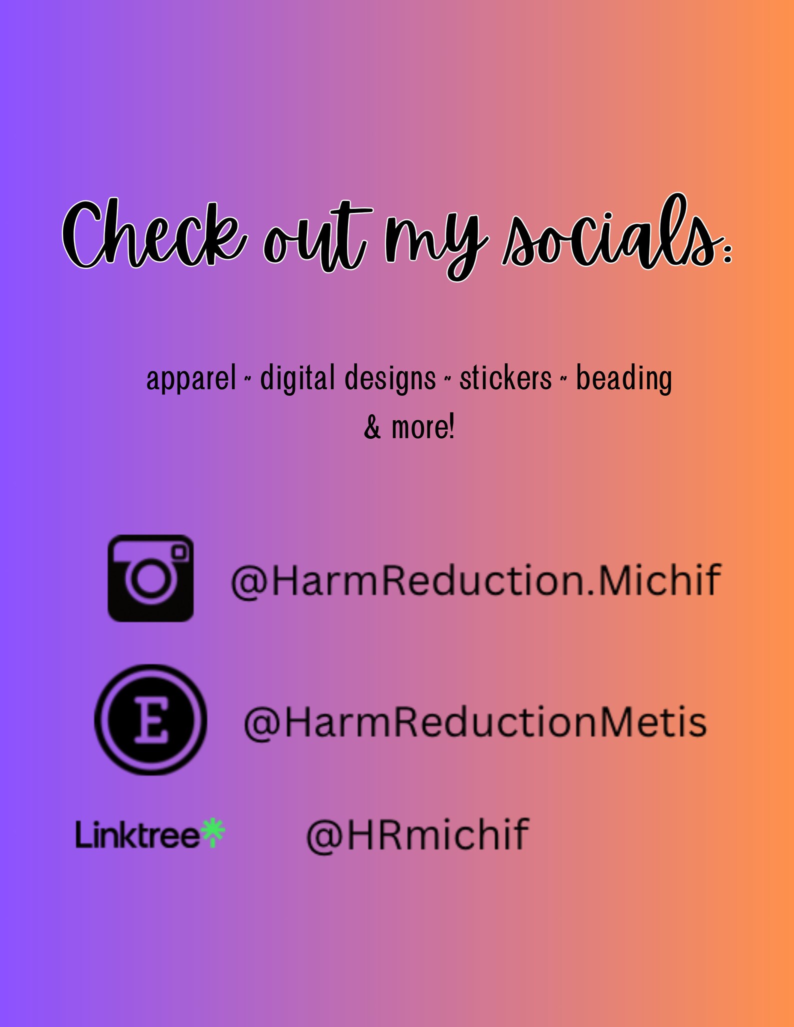 MMIW Handprint Earring Pattern - Etsy