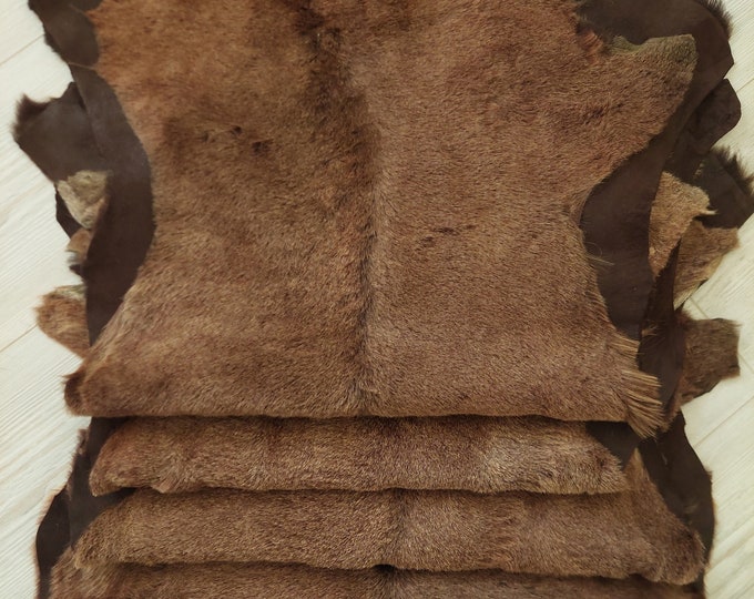 Genuine Rassado Short Fur Sheepskin, Natural Garment Shearling Hides ...