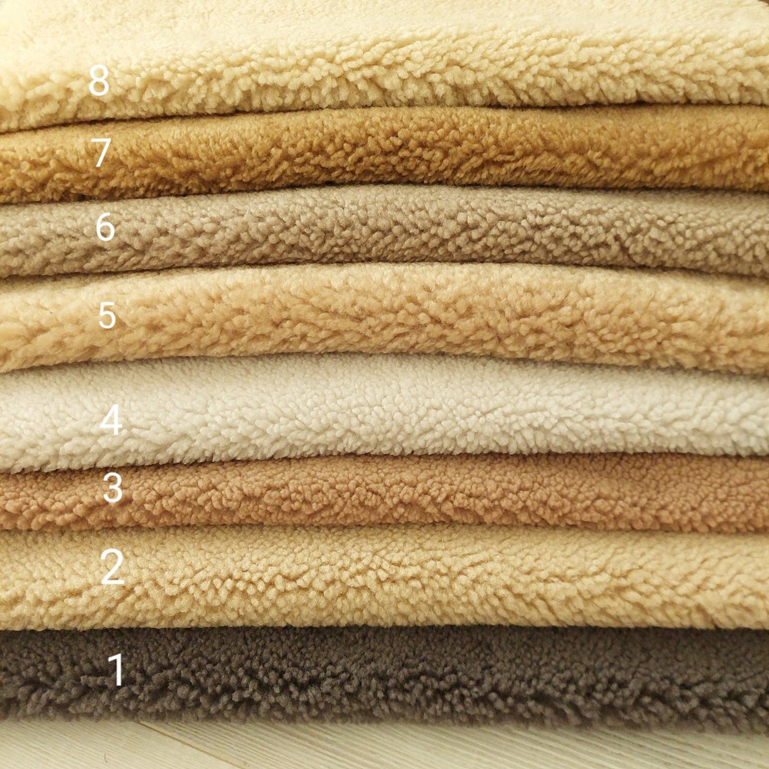 Genuine Curly Upholstery Sheepskin, Natural Tanned Sheep Hide, Short ...