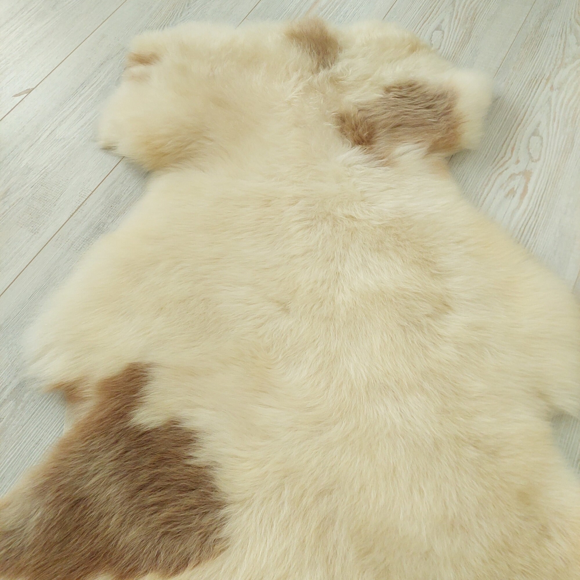 Luxury Home Decore Sheepskin Rug Throw Hide, Very Rare Natural Colors ...