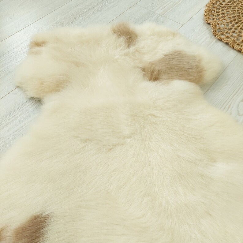 Luxury Home Decore Sheepskin Rug Throw Hide, Very Rare Natural Colors ...