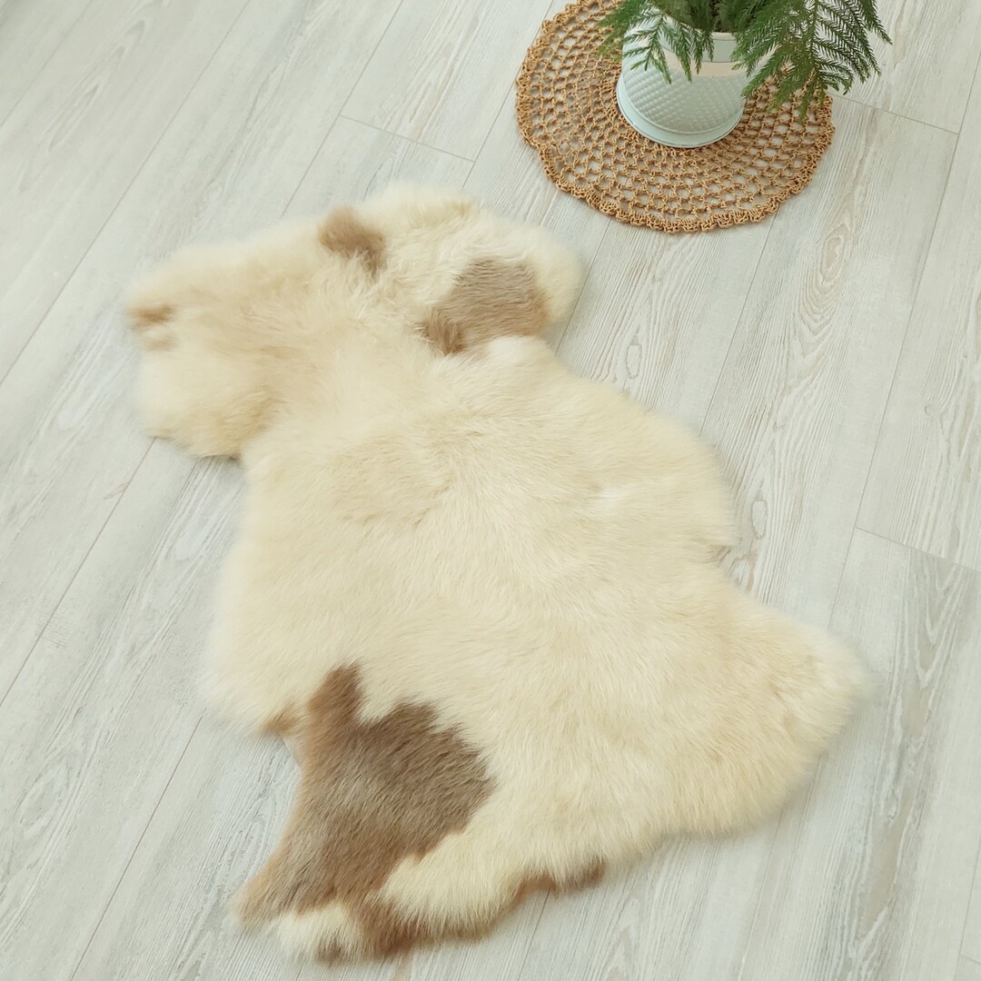 Luxury Home Decore Sheepskin Rug Throw Hide, Mothers Day Gift, Very ...